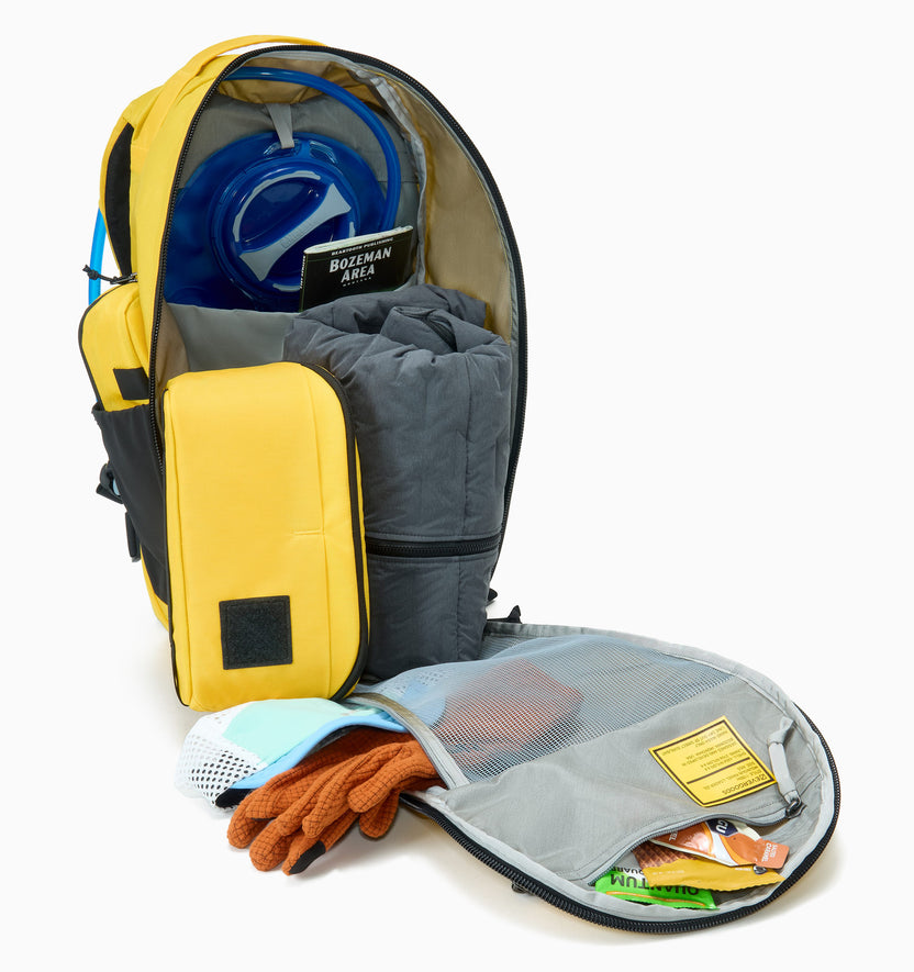 Evergoods Mountain Panel Loader Backpack 22L - Expedition Yellow ...